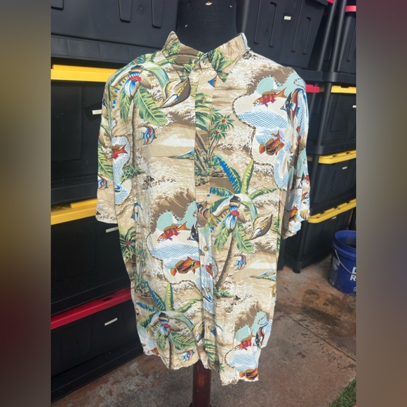 reyn spooner | Shirts | Preowned Reyn Spooner Tailored Fit Hawaiian ...